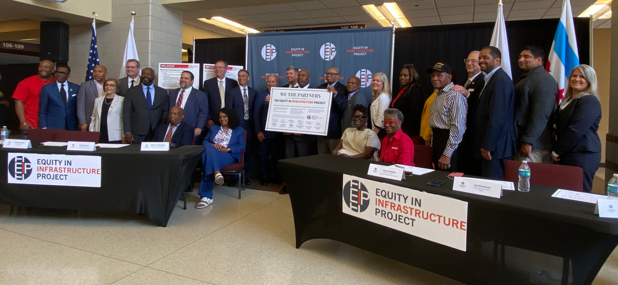 STV Celebrates Milestone EIP Pledge Signings in Chicago and Seattle - STV